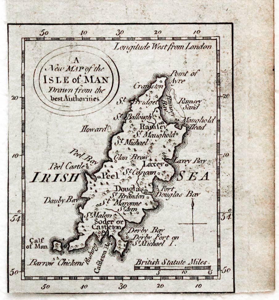 Antique Maps of the Isle of Man - Richard Nicholson