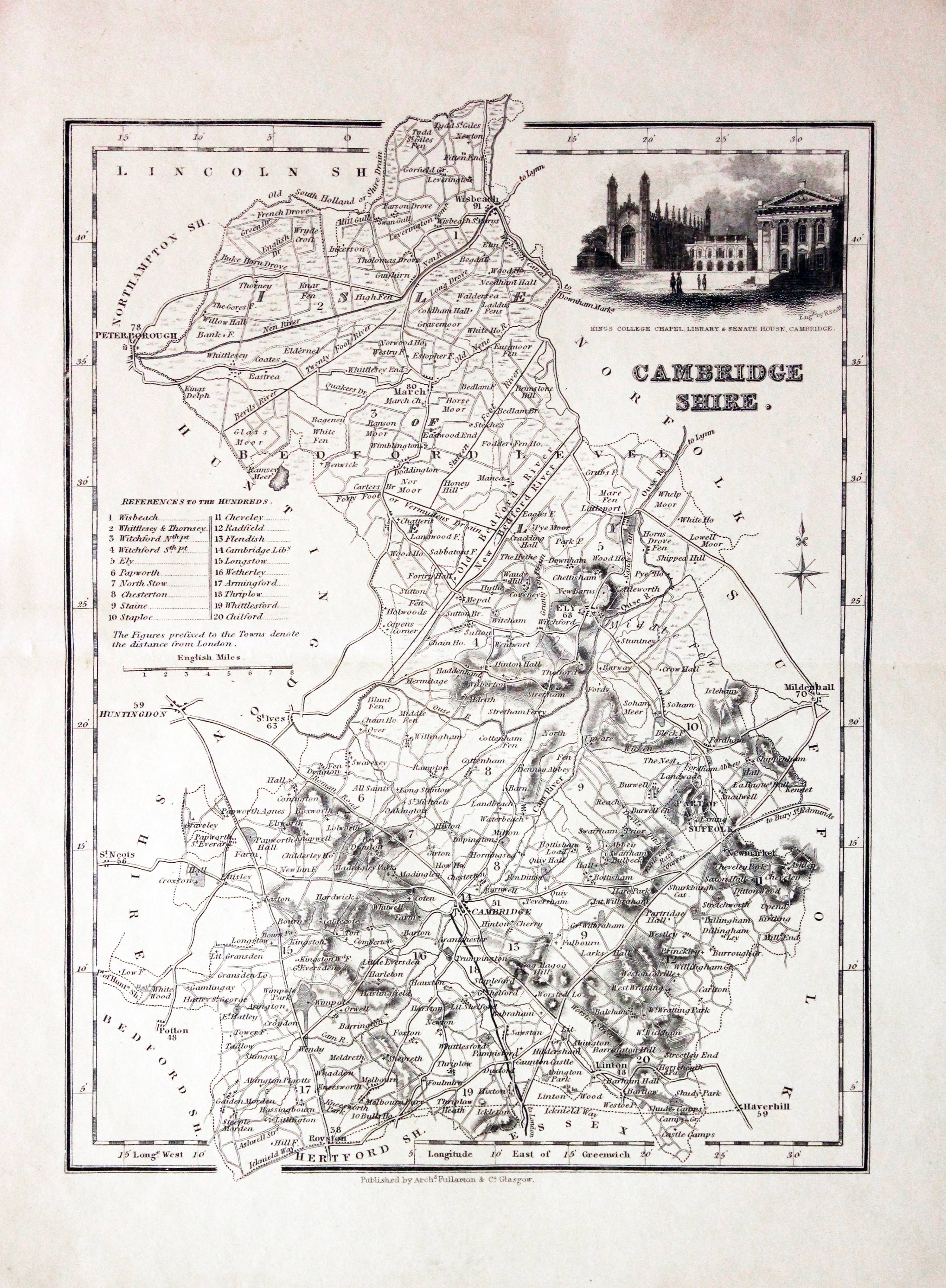 County Maps By Archibald Fullarton