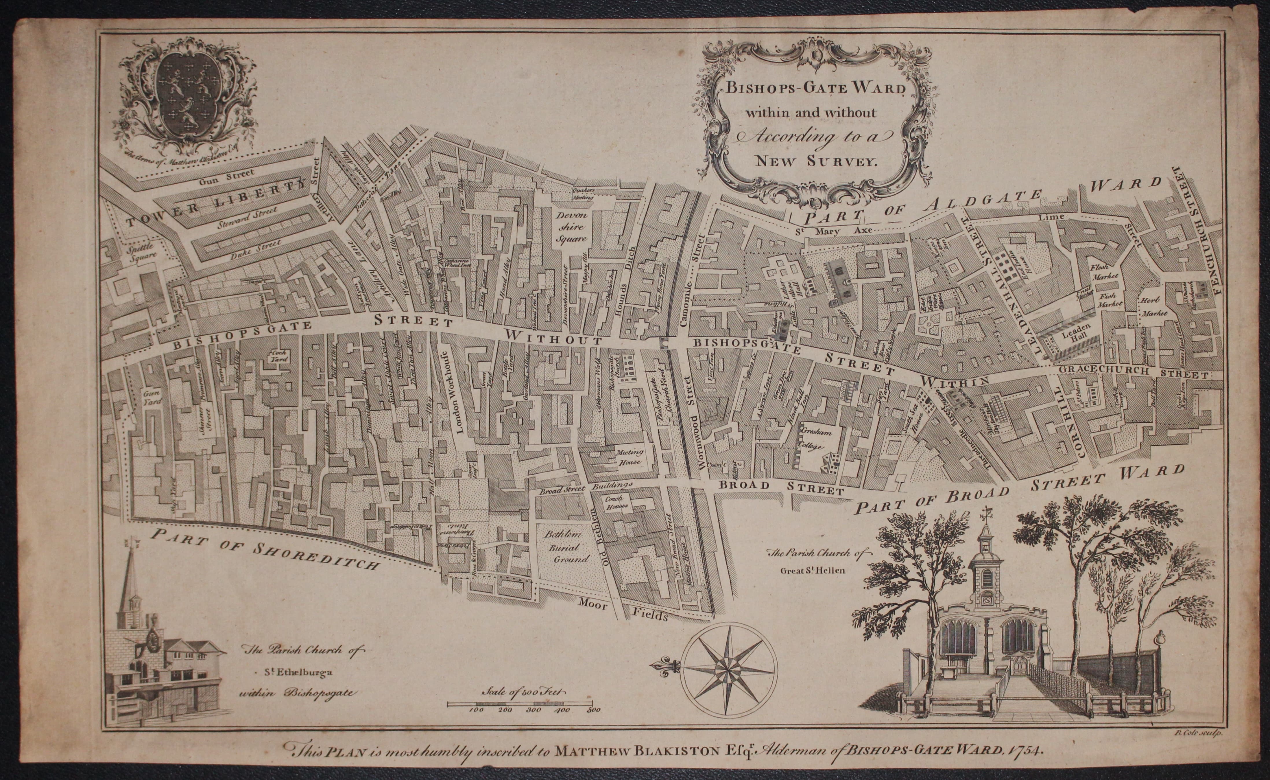 Antique Maps of London - Richard Nicholson