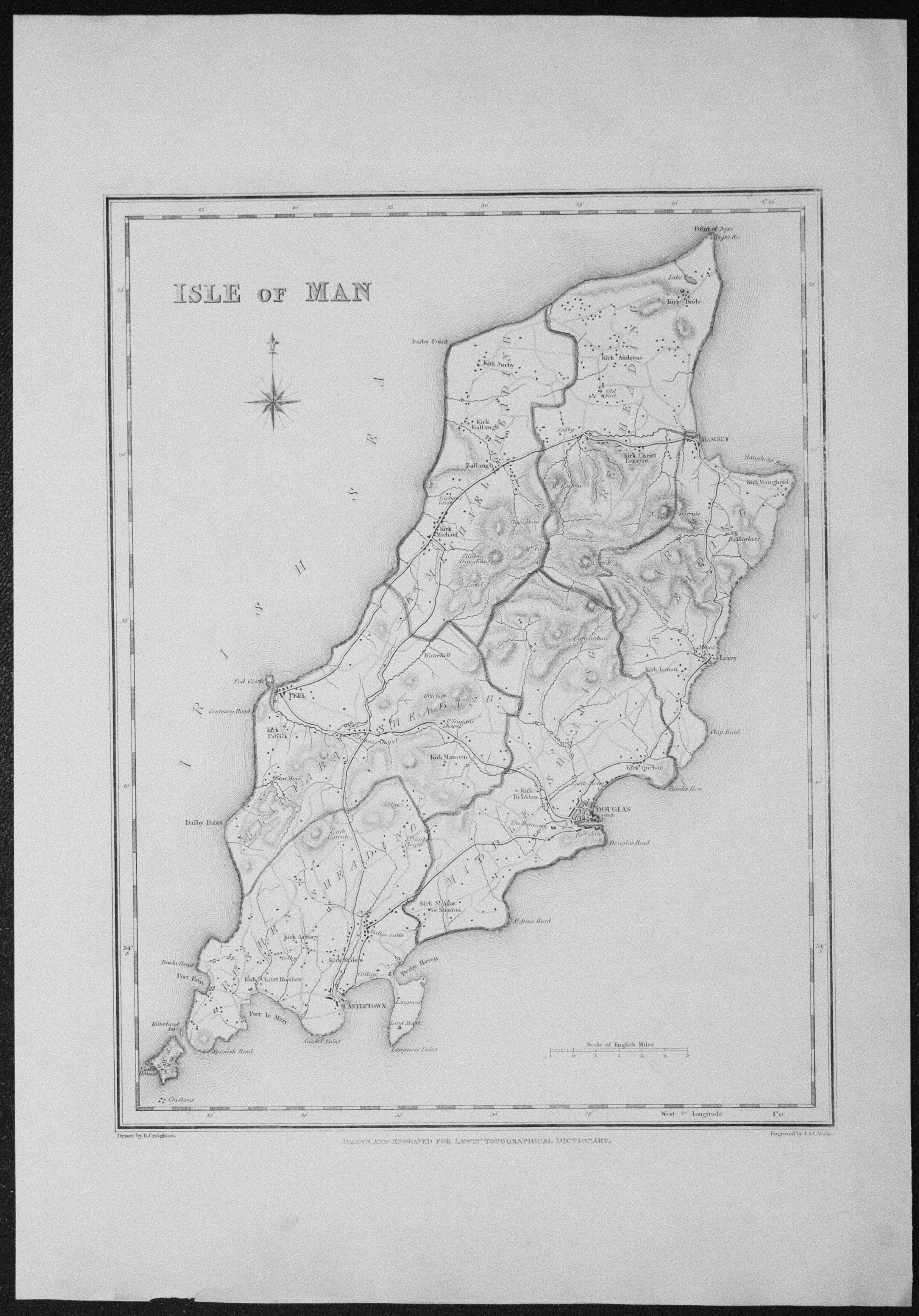 Antique Maps of the Isle of Man - Richard Nicholson
