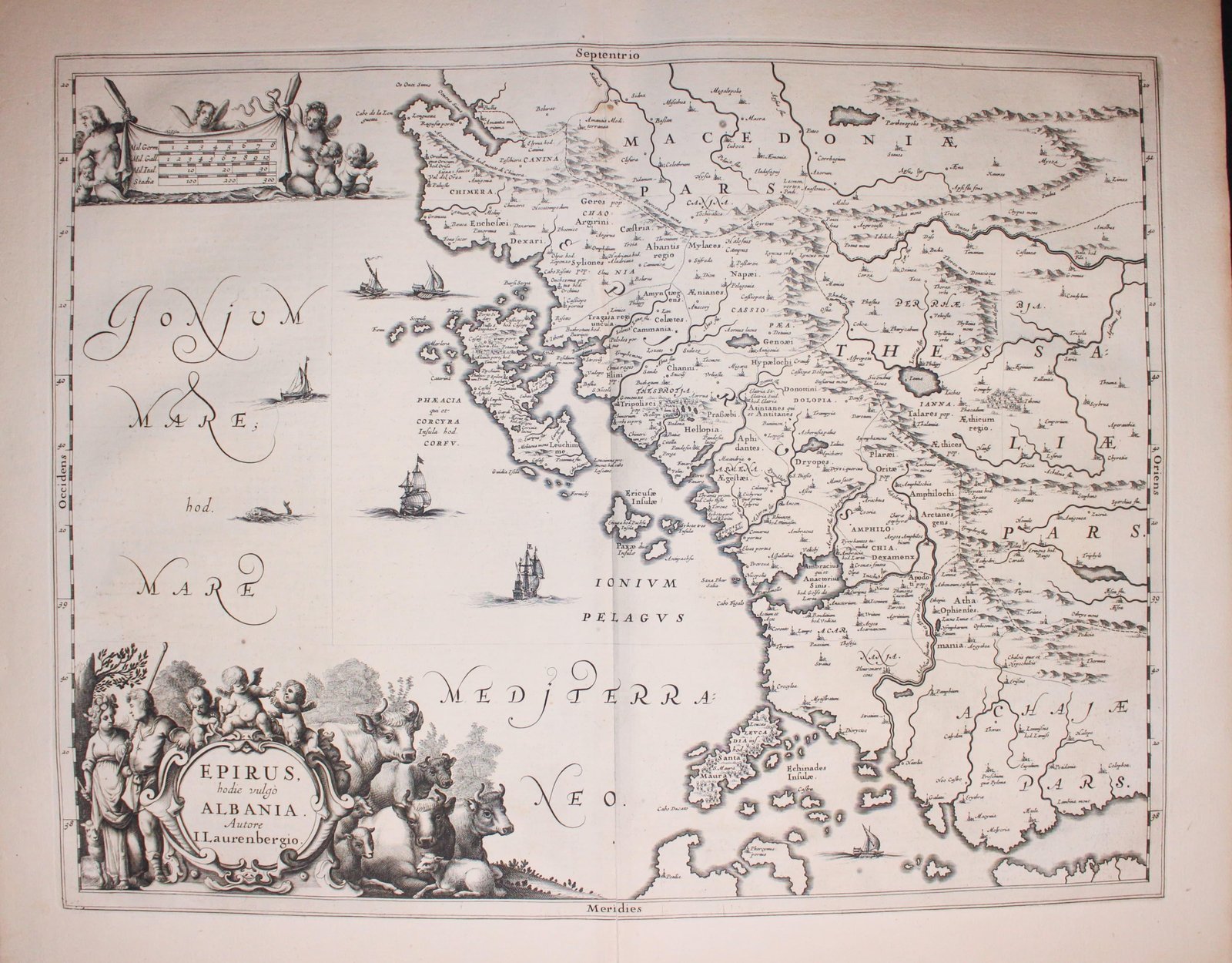 Antique Maps of Greece - Richard Nicholson of Chester