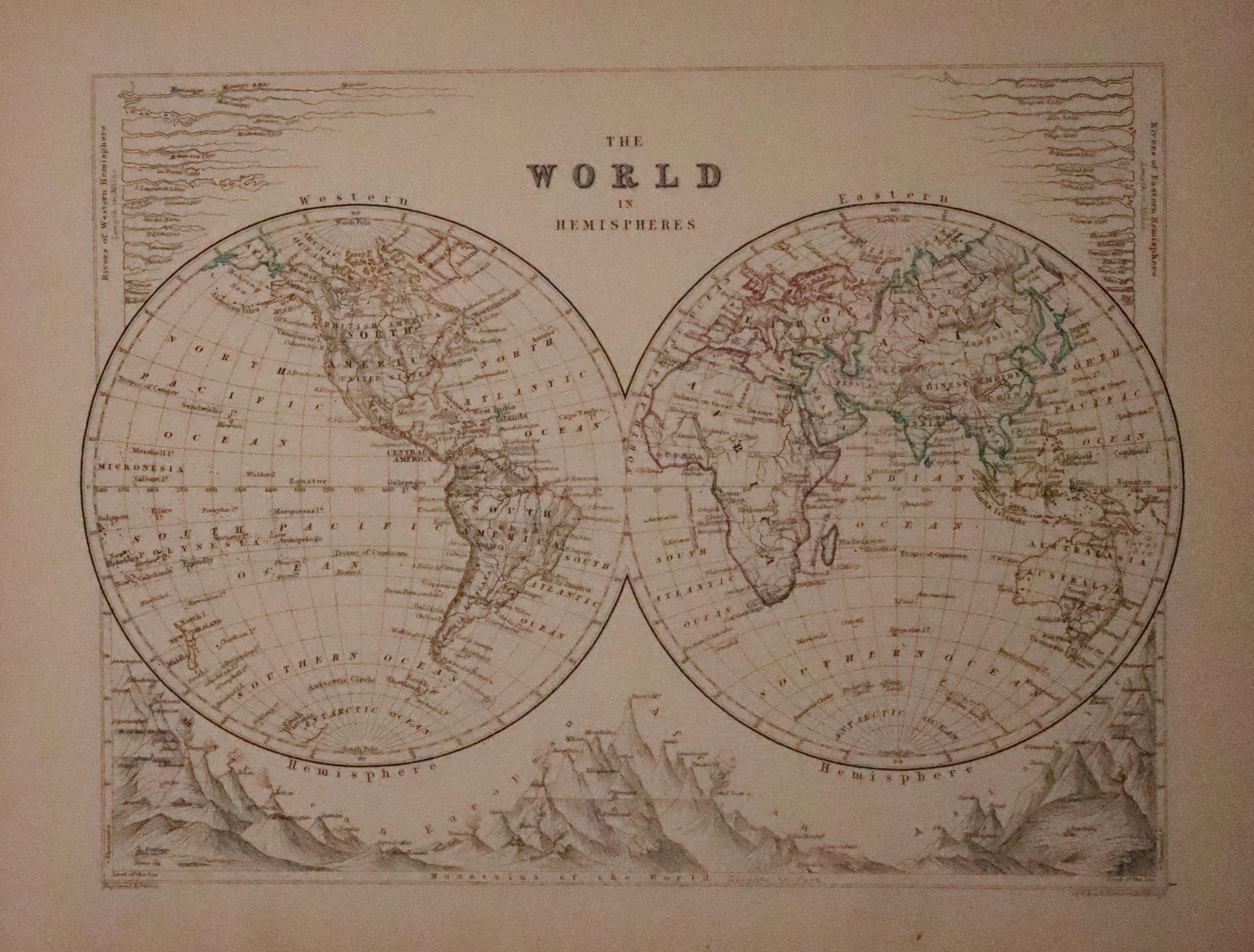 Antique Maps of the World