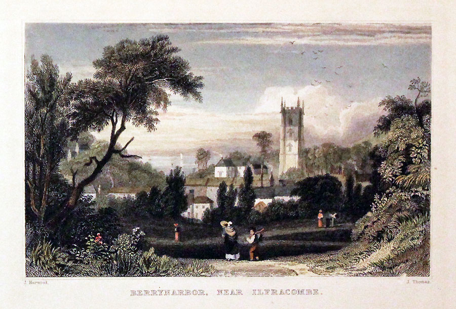 Antique Prints of Devon - Richard Nicholson of Chester