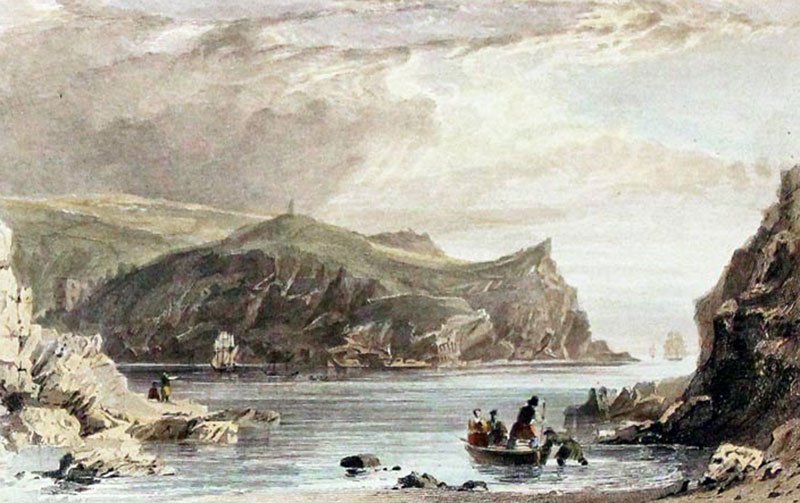 Antique Prints of Cornwall, England - Richard Nicholson