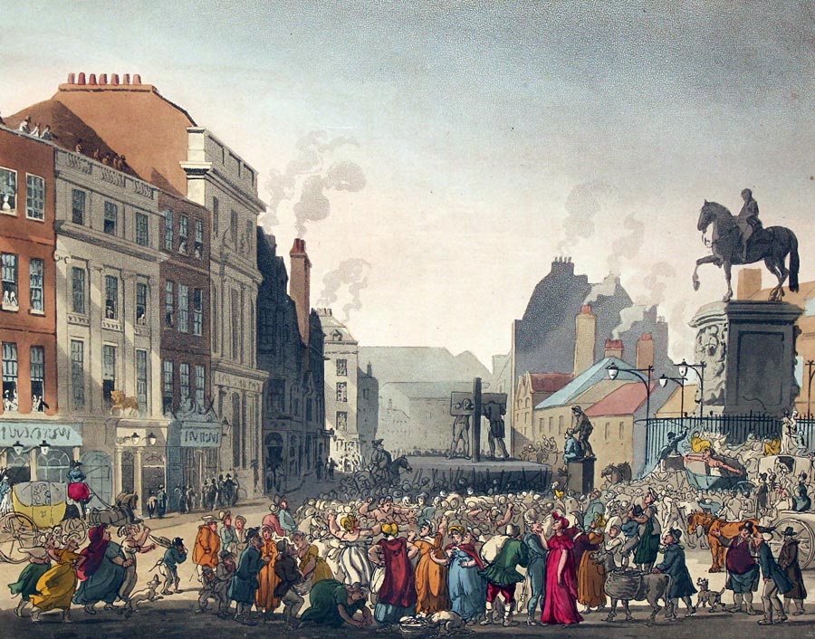 Antique Prints of Georgian England Costume